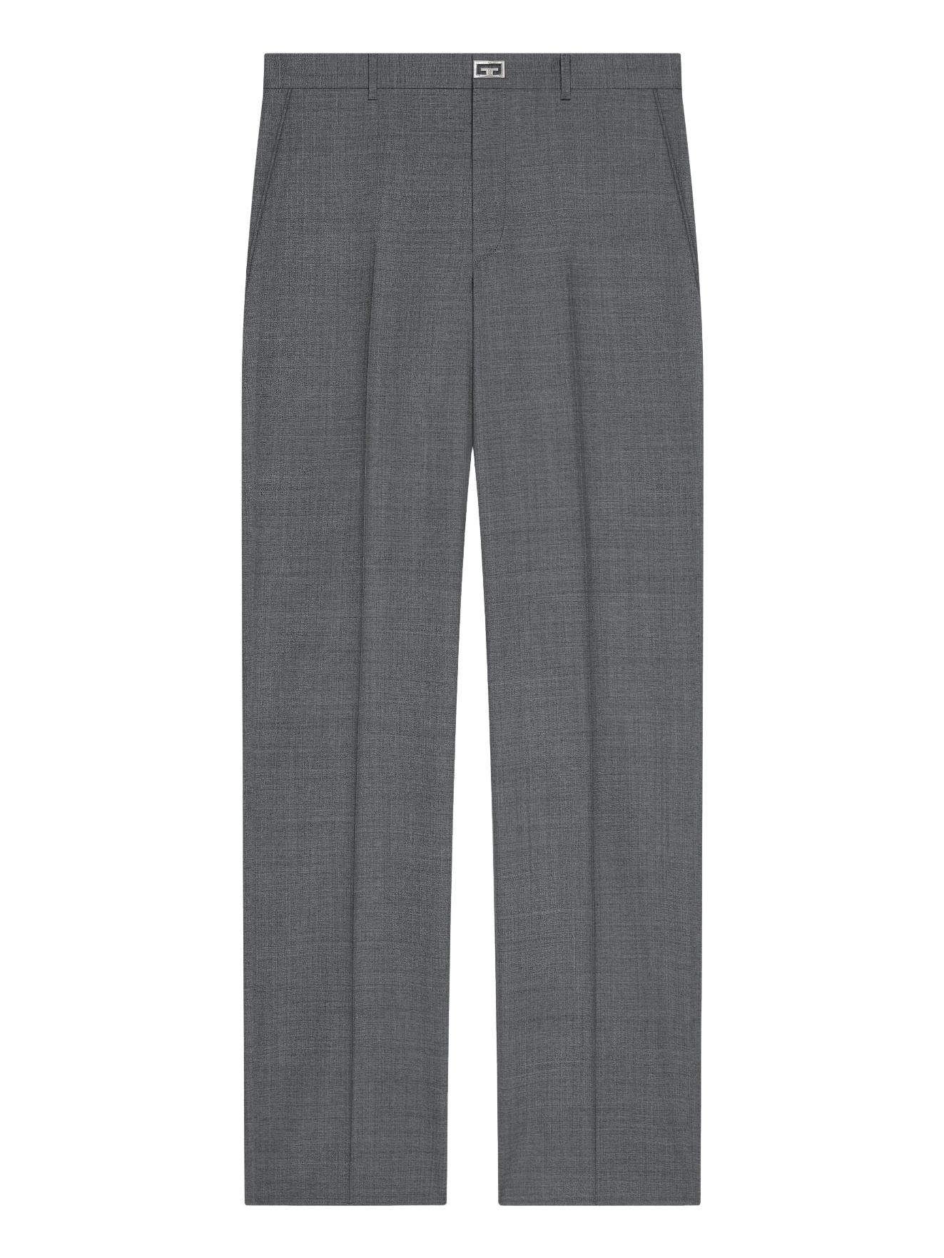 GIVENCHY Givenchy 2G Clip Slim-Fit Tailored Pants